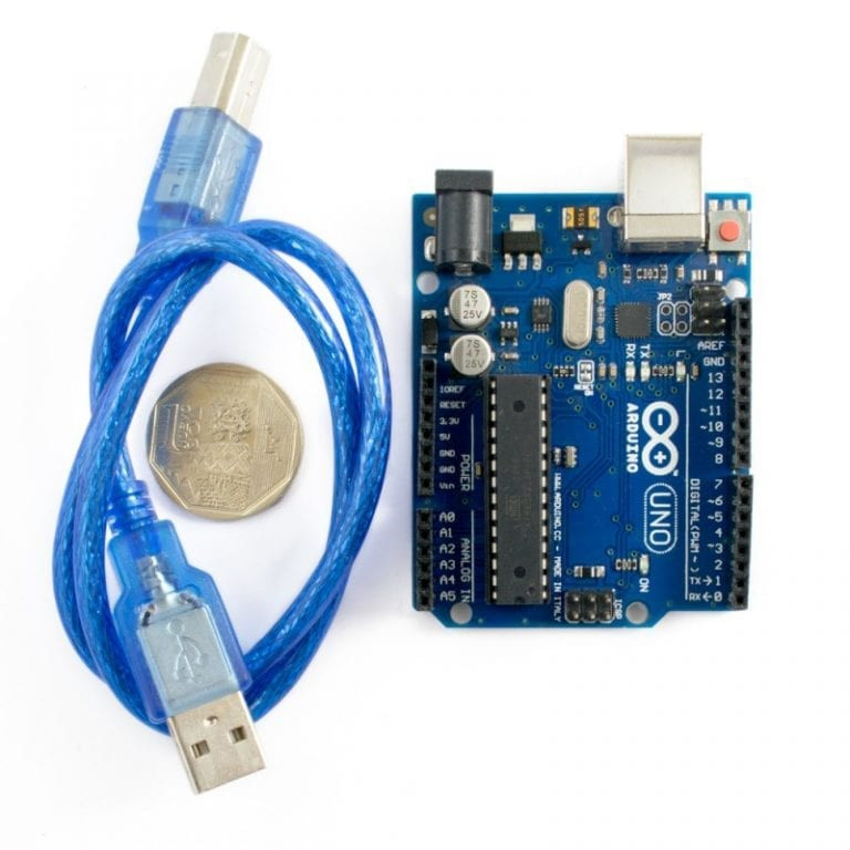 Arduino UNO R3 DIP compatible - Edubotics Perú Arduino UNO R3 DIP compatible - Edubotics Perú